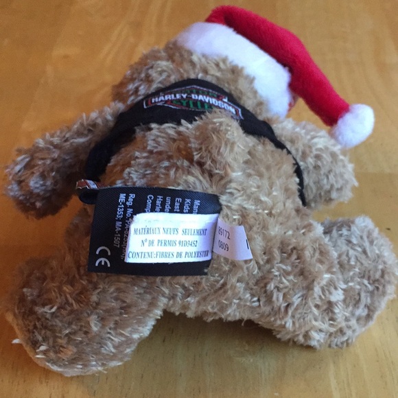 Harley-Davidson | Accents | Harley Davidson Teddy Bear Motorcycle Plush ...